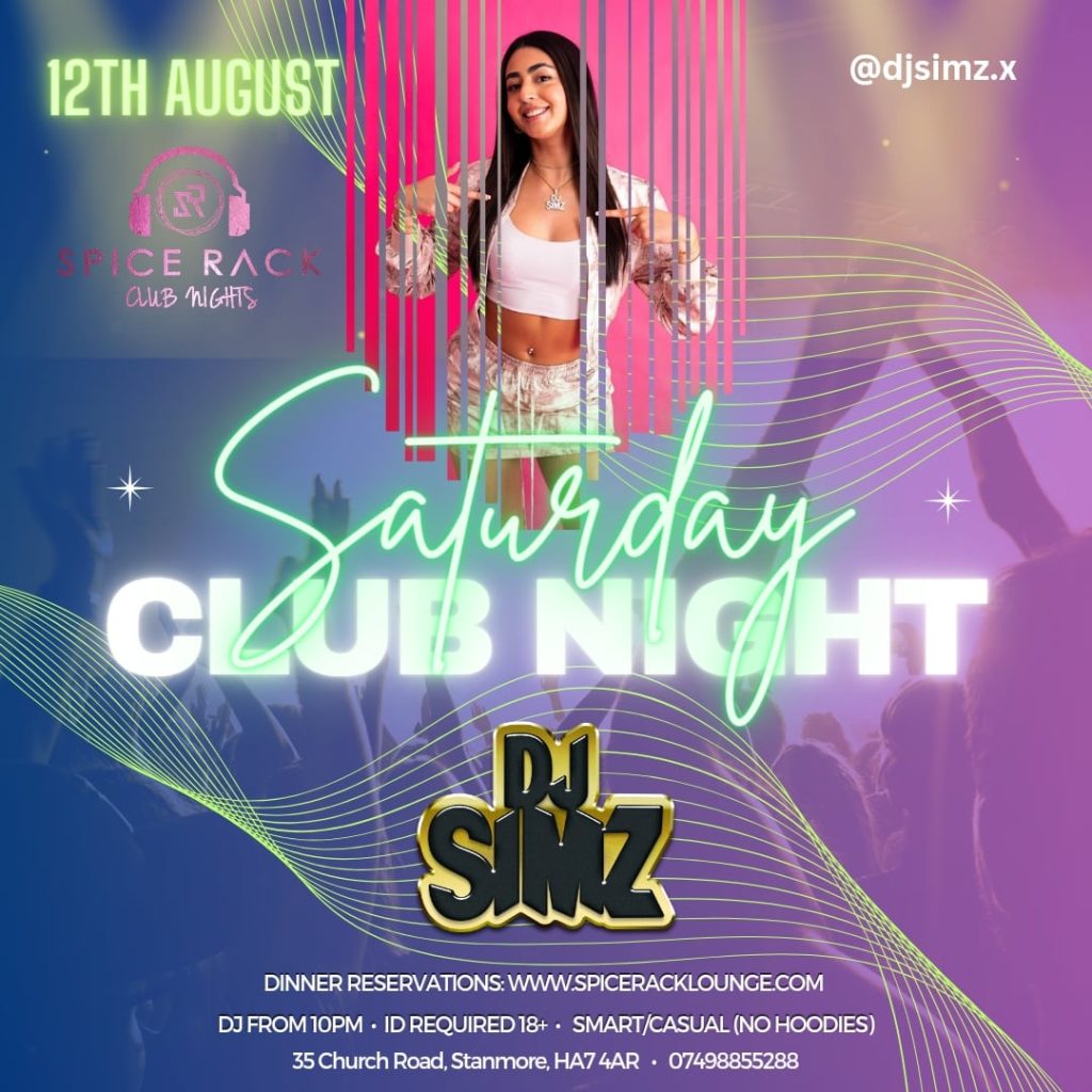 WHAT’S ON – Spice Rack Lounge