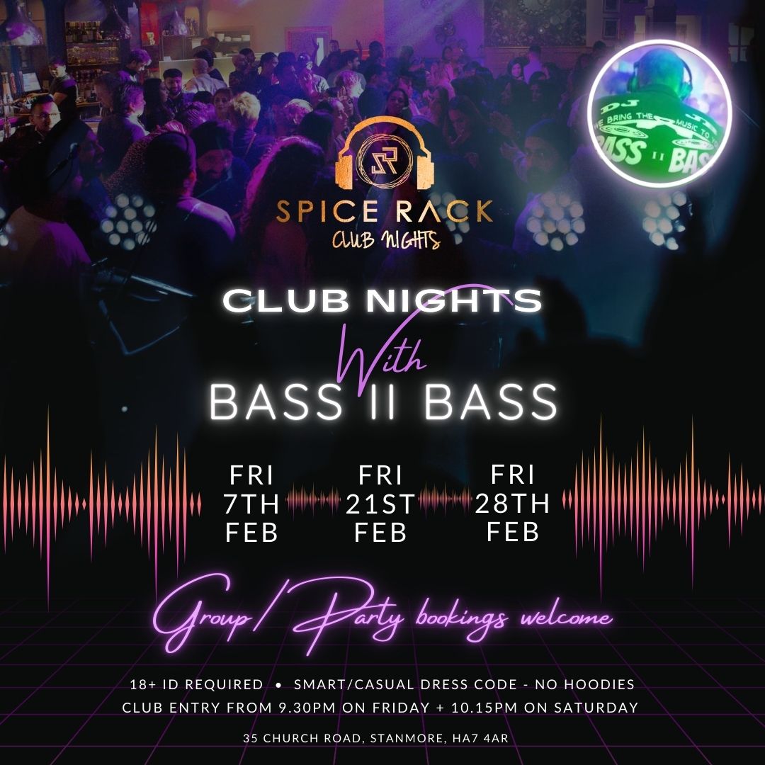 WHAT’S ON – Spice Rack Lounge