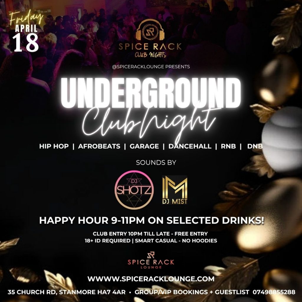 WHAT’S ON – Spice Rack Lounge